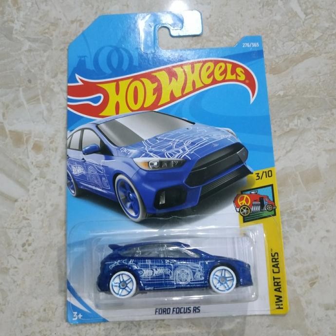 Jual Hotwheels Ford Focus RS Art Car Keren Rare Collectible Murmer ...