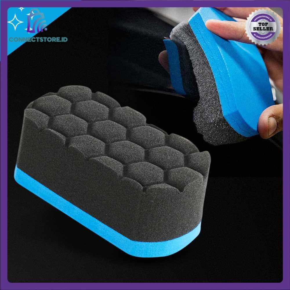 Jual Sponge Waxing Mobil Car Wash Cleaning Polishing - Hitam | Shopee ...