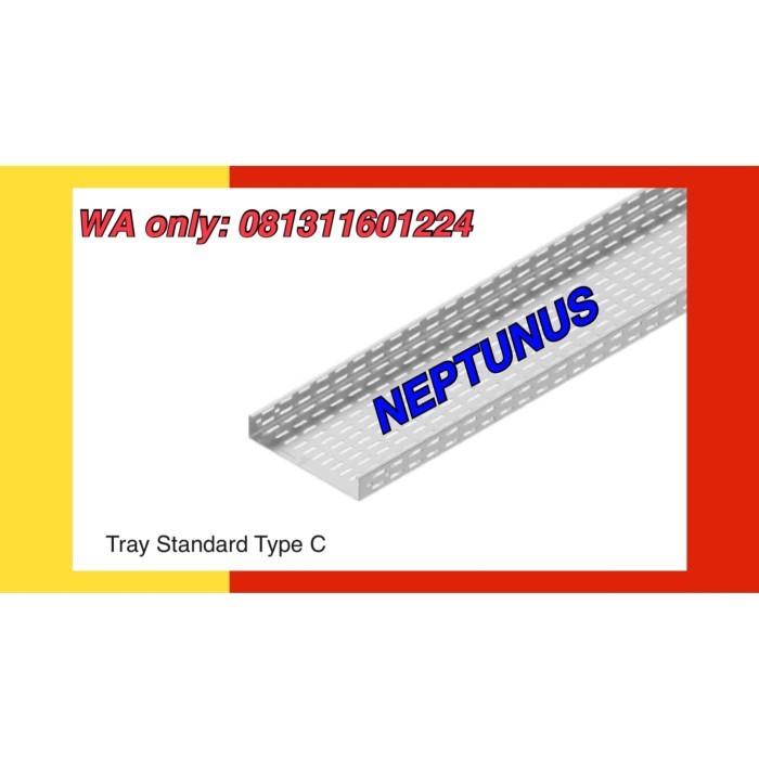 Jual Kabel Tray 200X100 Mm / 20X10 Cm / Type C / Electro Galvanized ...