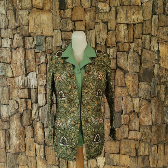 Jual Jual BAJU BLAZER BATIK SERAGAM PERSIT SRITEX PUSAT JAS PSU ...