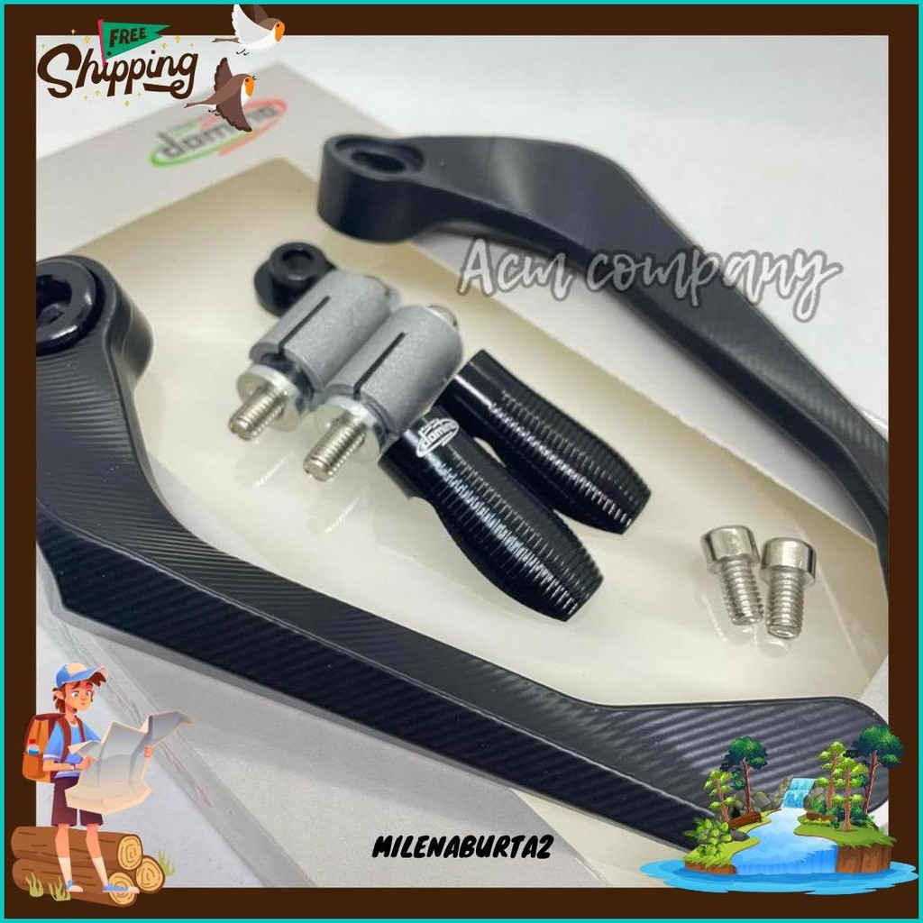 Jual Proguard Robot Sabit Cnc / Handguard Sabit Hitam Cnc Nmax Aerox ...