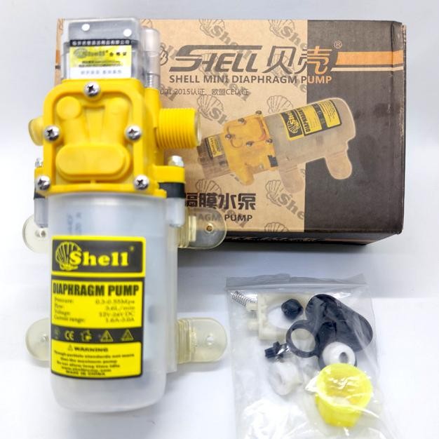 Jual Pompa Air Dc 12 Volt Shell Penguat Tekanan Air High Pressure Best ...