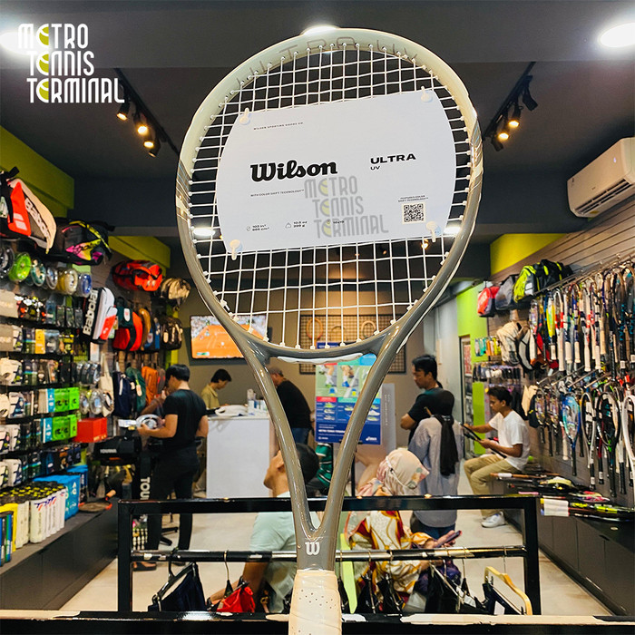 Jual Wilson Ultra UV 103 Grey 2024 Tennis Racket ( Raket Pemula ...