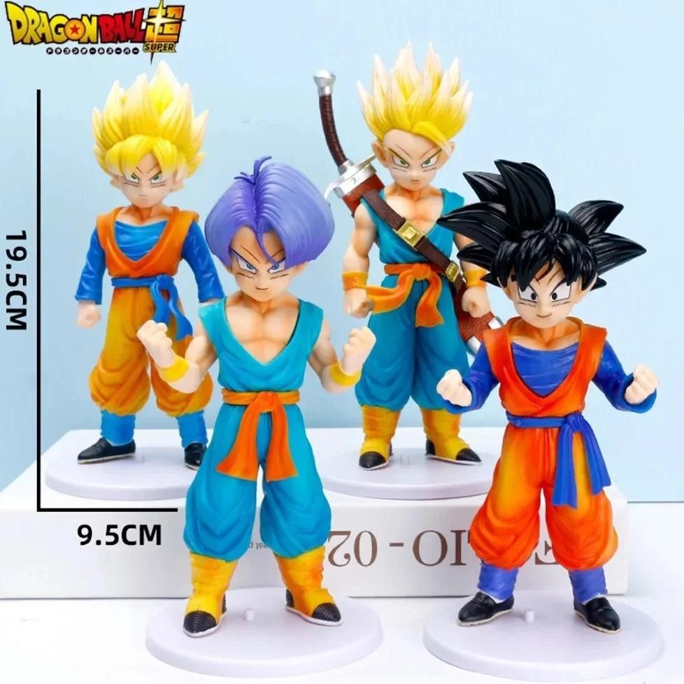 Jual 19.5cm dragon ball anime character goku goten super figma toy dbz ...
