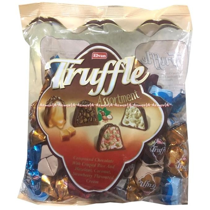 Jual Elvan Truffle Assortment Chocolate Compound Chocolate With Crisped ...