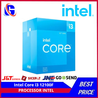 Jual HARGA DISC - Intel Core i3 12100F 4 Core 8 Threads Alder Lake ...