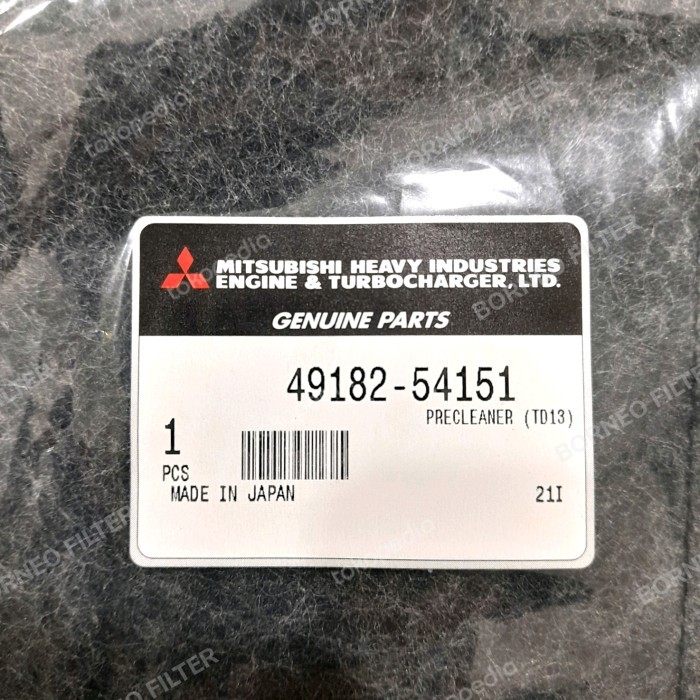 Jual 49182-54151 Mitsubishi Genuine Pre Cleaner Air Filter Turbo ...