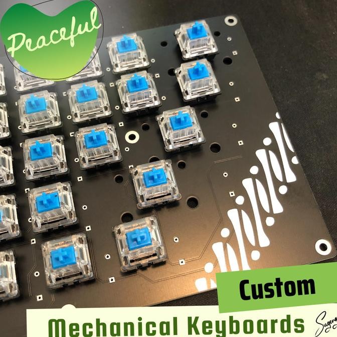 Jual Custom Mechanical Keyboards Qmk Pcb Design, Modification And Order ...