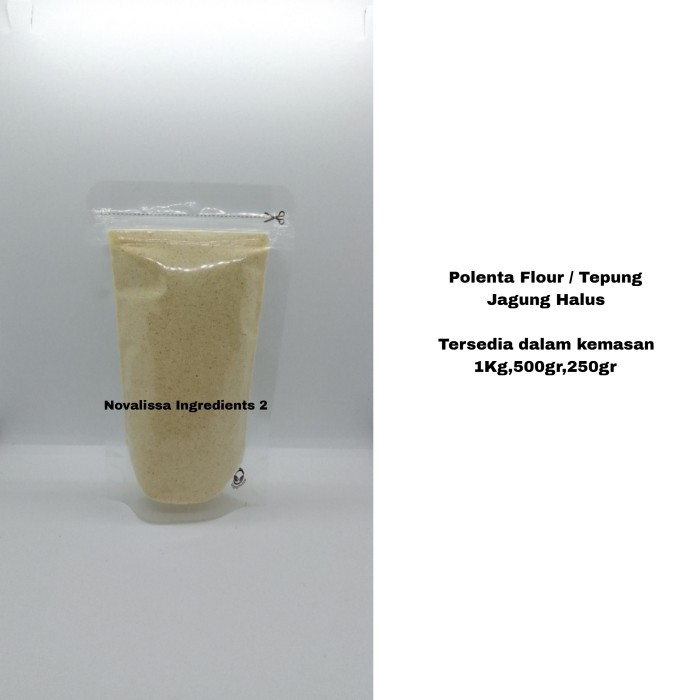 Jual Polenta Flour / Tepung Jagung Halus / Corn Meal 250gr | Shopee ...
