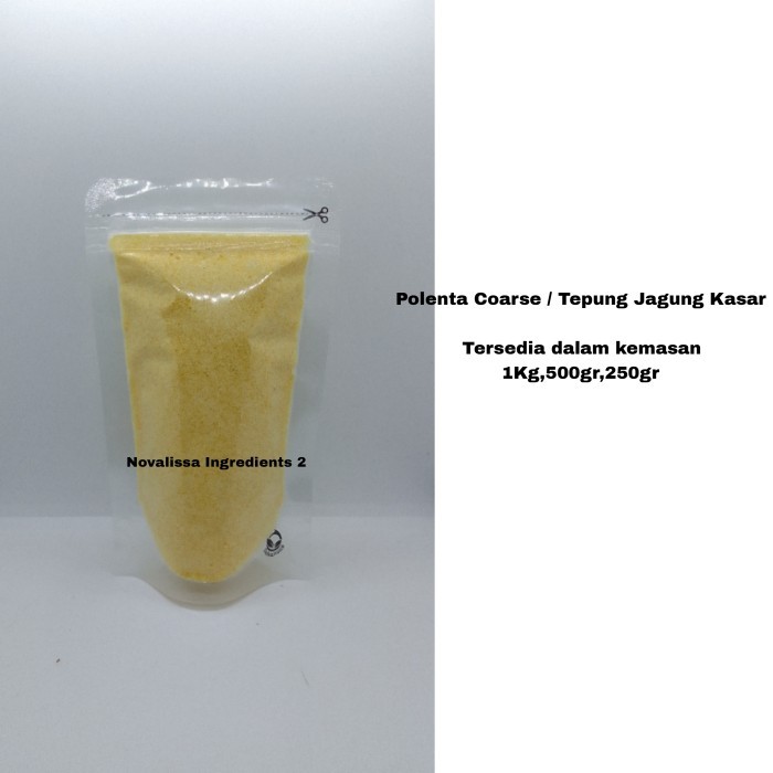Jual Polenta Coarse / Tepung Jagung Kasar 500gr | Shopee Indonesia