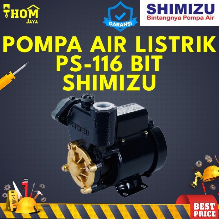 Jual Pompa Air Sumur Dangkal - Ps-116 Bit - Shimizu | Shopee Indonesia