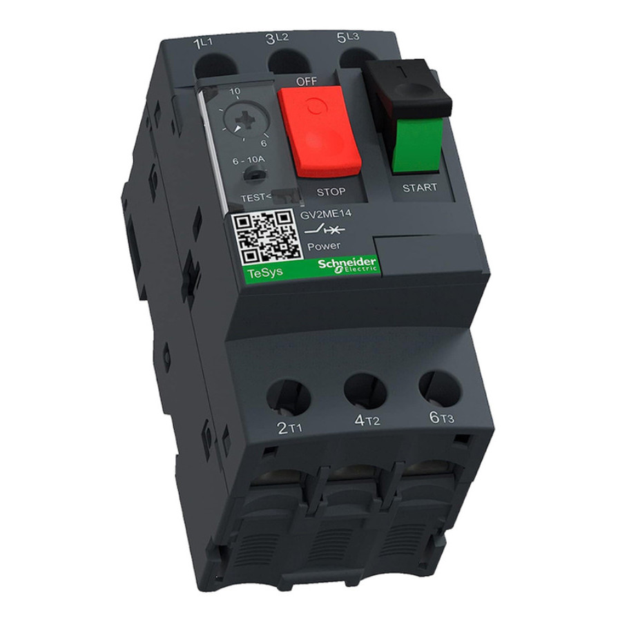 Jual Schneider Thermis Motor Circuit Breaker GV2ME14 GV2ME 14 ( 6 - 10 ...