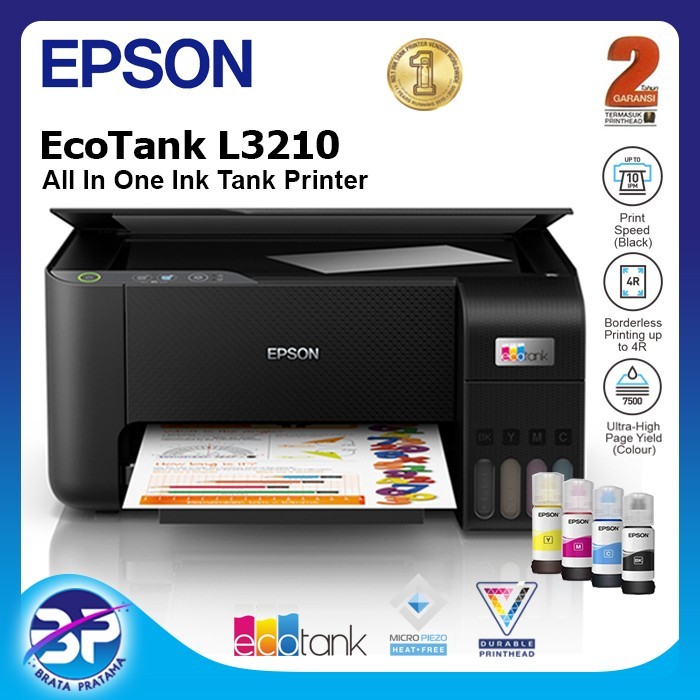 Jual Epson L3210 All in One Ink Tank Printer | Shopee Indonesia