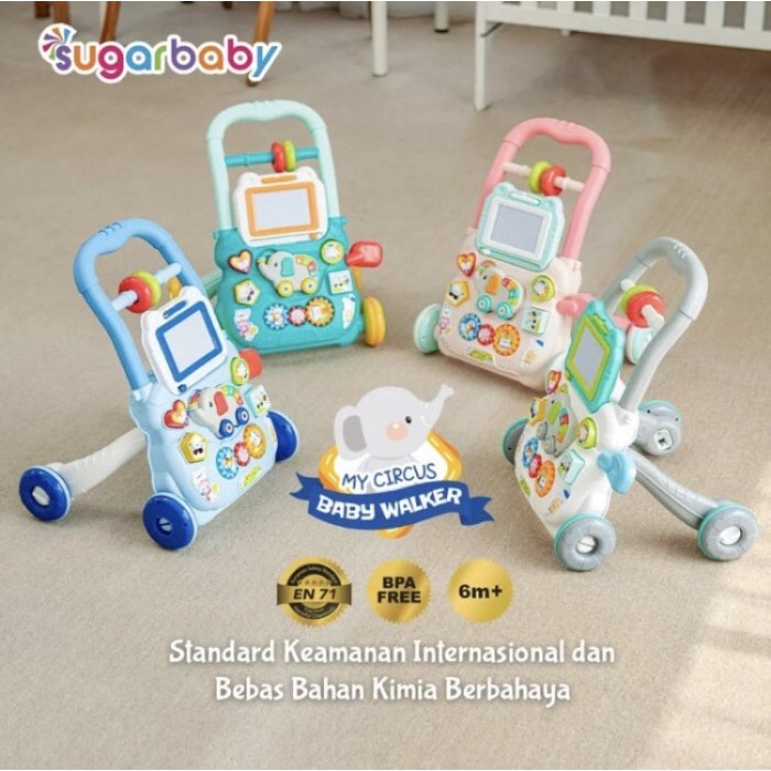 Jual Sugar Baby Mini Car Push Walker (Baby Walker) | Shopee Indonesia