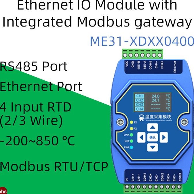 Jual Ethernet Remote Io Network Modbus Tcp Rtu Gateway Restock! | Shopee Indonesia