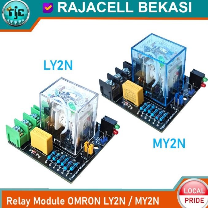 Jual Module Relay Omron Ly2N My2N Trigger 3,3V 5V 12V Untuk Arduinoo Esp8266 Plc Harga Spesial ...