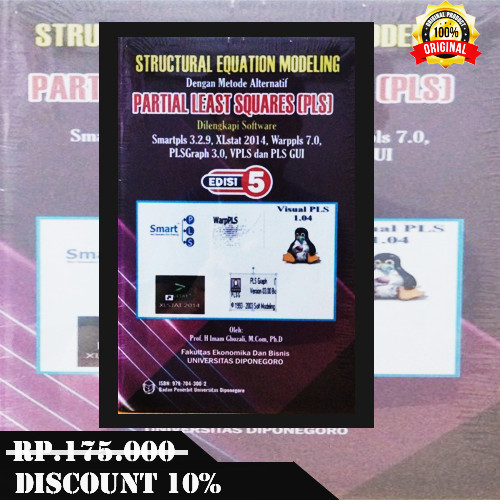 Jual BUKU STRUCTURAL EQUATION MODELING PARTIAL LEAST SQUARES (PLS) + CD ...