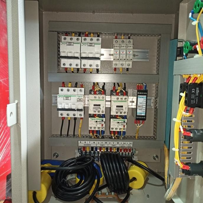 Jual Panel Sumpit/Sewage/Grease Trap Pump 2 Pompa DOL dan Star Delta ...