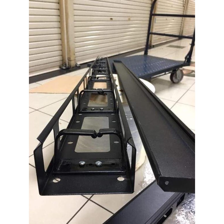 Jual Cable duct metal / wire management vertical for rack 42U /45U ...