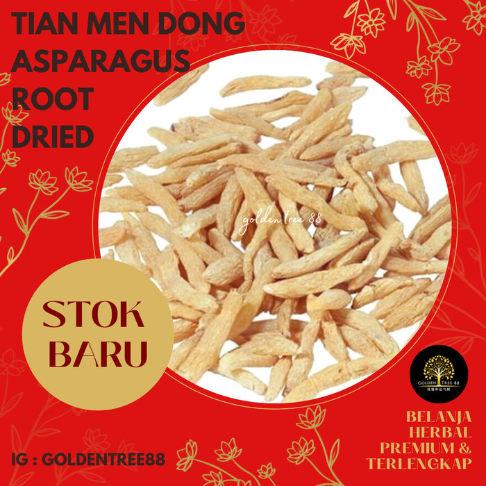 Jual Legend - (100 Gram) Tian Men Dong Asparagus Root Tuber Asparagi ...