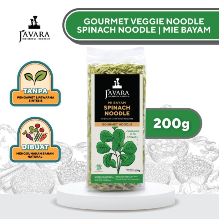 Jual Legend - Javara Gourmet Noodle Spinach/ Noodle/ Spinach/ Mie Bayam ...