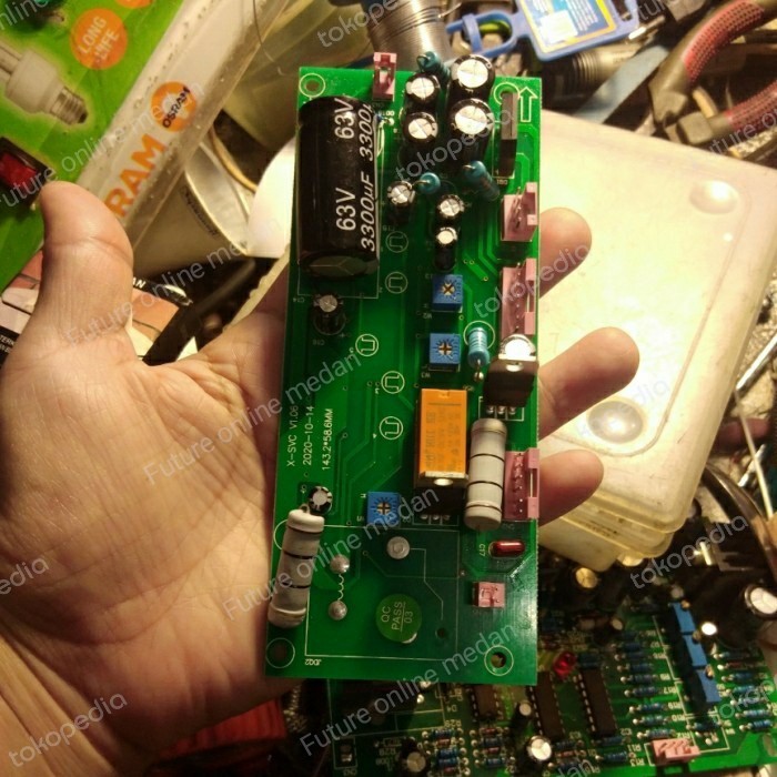 Jual Papan Pcb Stabil Sako Stabilizer Relay sparepart Svc / TNS 9kva / TSD | Shopee Indonesia