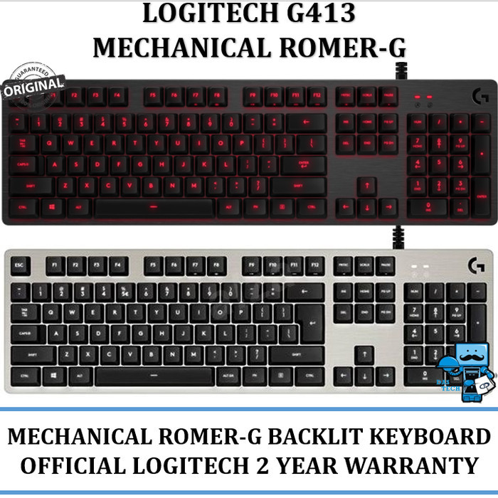 Jual Keyboard Mechanical Logitech G413 Backlight Keyboard - Garansi ...