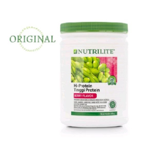 Jual Nutrilite Hi Protein Berry 500 gr AMWAY / Nutrilite ORIGINAL ...