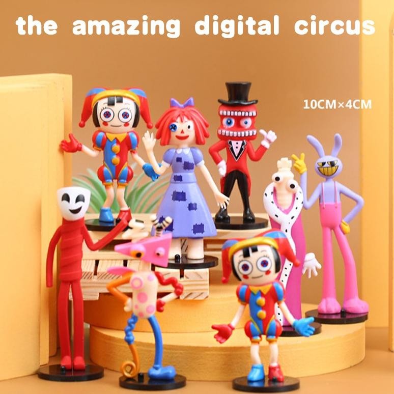 Jual ZG - Action Figure Amazing Digital Circus Pomni Jax Gangle Caine ...