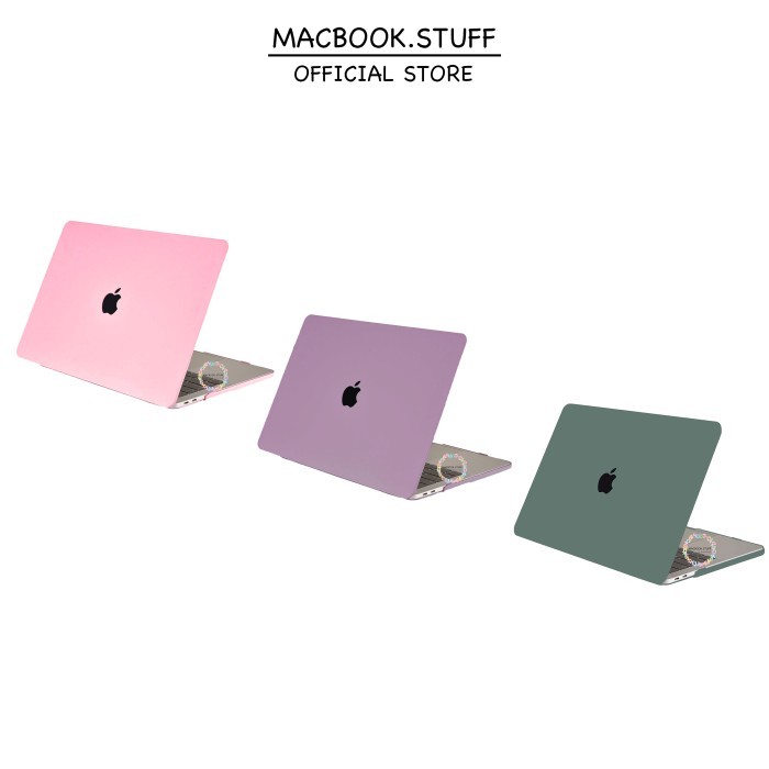 Jual HARGA DISC - [PREMIUM COLOR] MACBOOK Case PASTEL COLOUR NEW AIR PRO M1 M2 13 14 16 ...