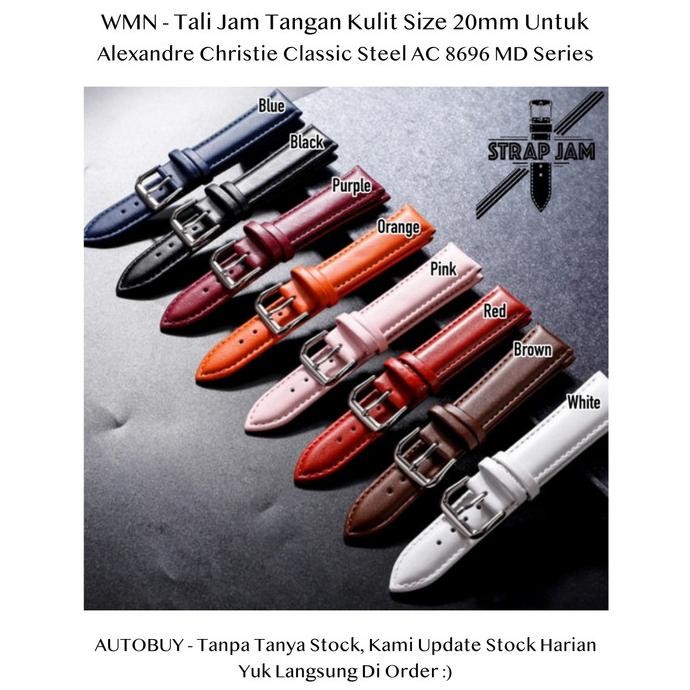 Jual HARGA DISC - WMN 20mm Tali Jam Tangan Alexandre Christie Classic ...