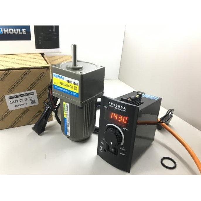 Jual Speed Control Motor Gearbox 6W 220V 1 Phase - Gear Head Controller ...