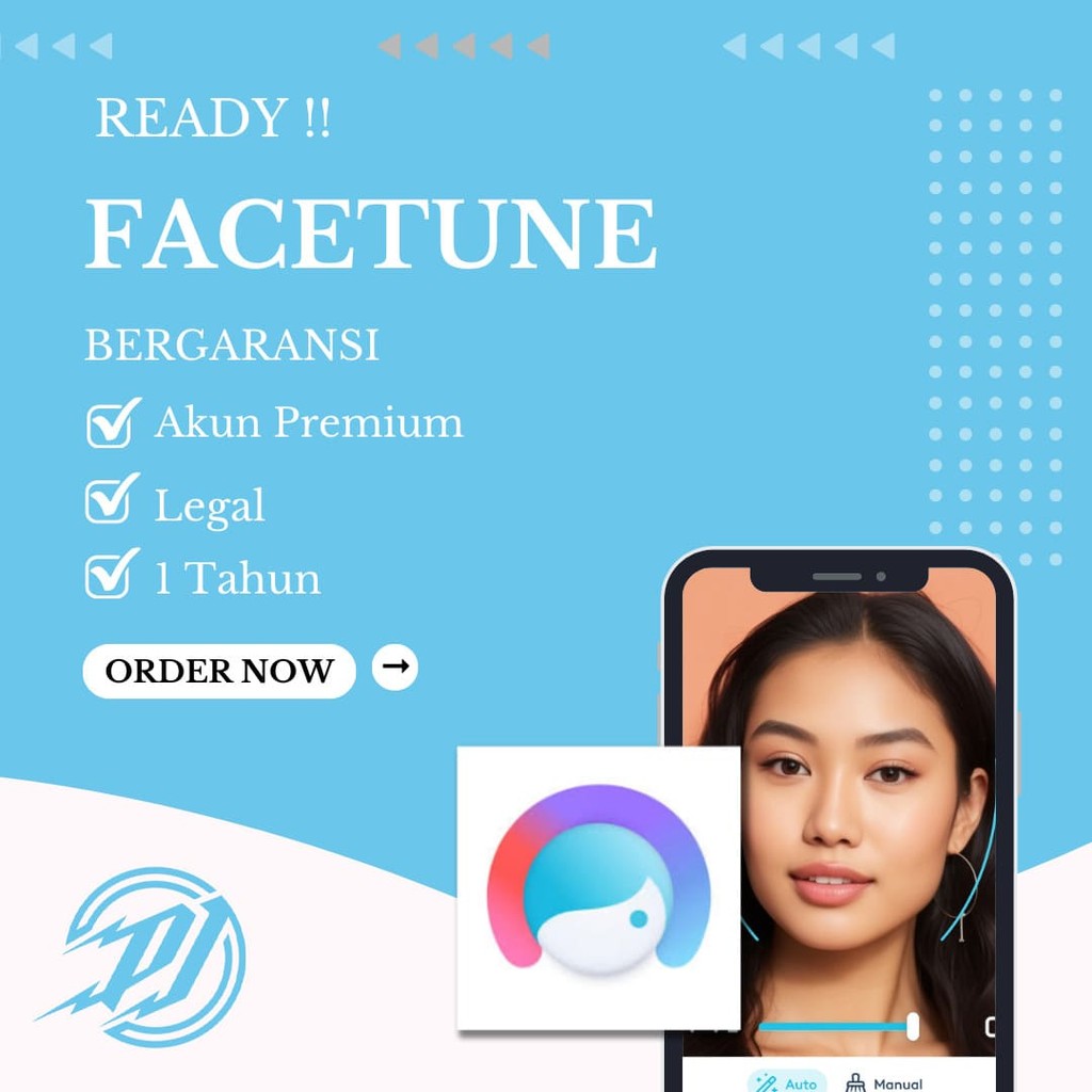 Jual Facetune Premium 1 Tahun Murah Garansi Full (Toko Buka 24 Jam ...