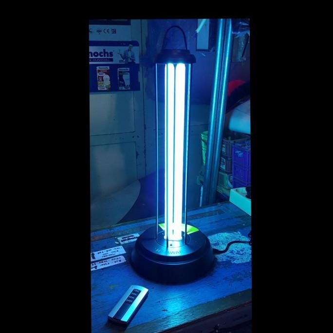 Jual Produk Baru!! Lampu Kuman UVC disinfectant Germicidal OZONE Sterilizer 38w Remote | Shopee ...