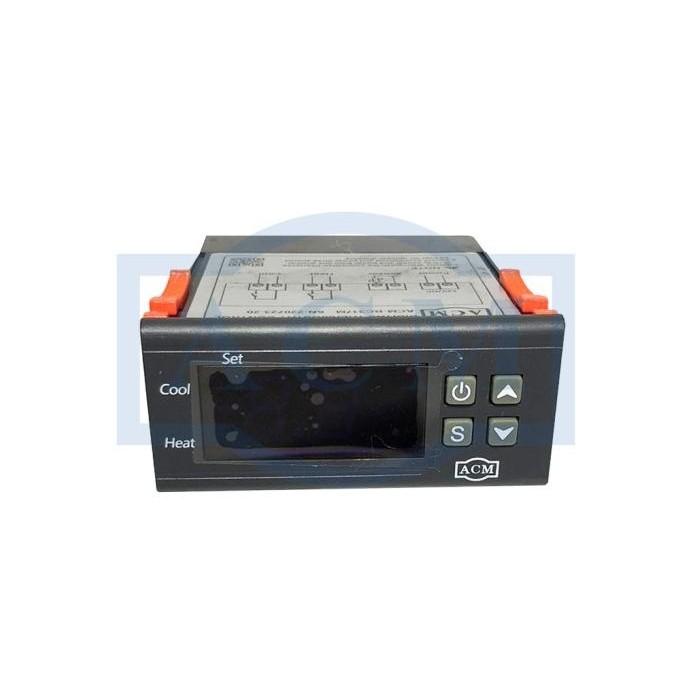 Jual Digital Thermostat 12V DC Temperature Termostat model Elitech merk ACM [terbaik] | Shopee ...