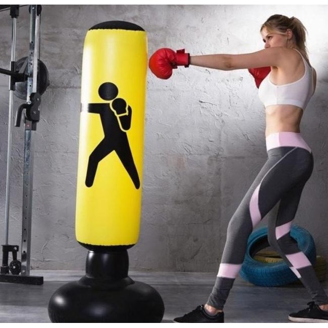 Jual Vertical Punching Bag Tiang Samsak Tinju Boxing Punch Target 1.6 ...