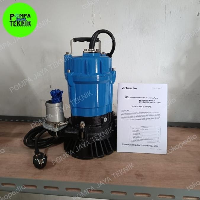 Jual Pompa Celup Tsurumi Hs2. 4S Pompa Celup Air Kotor 2 Inch | Shopee Indonesia