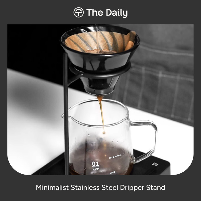 Jual HARGA DISC - Minimalist Coffee Dripper Stand Stainless Steel - Stand untuk Berbagai Jenis ...