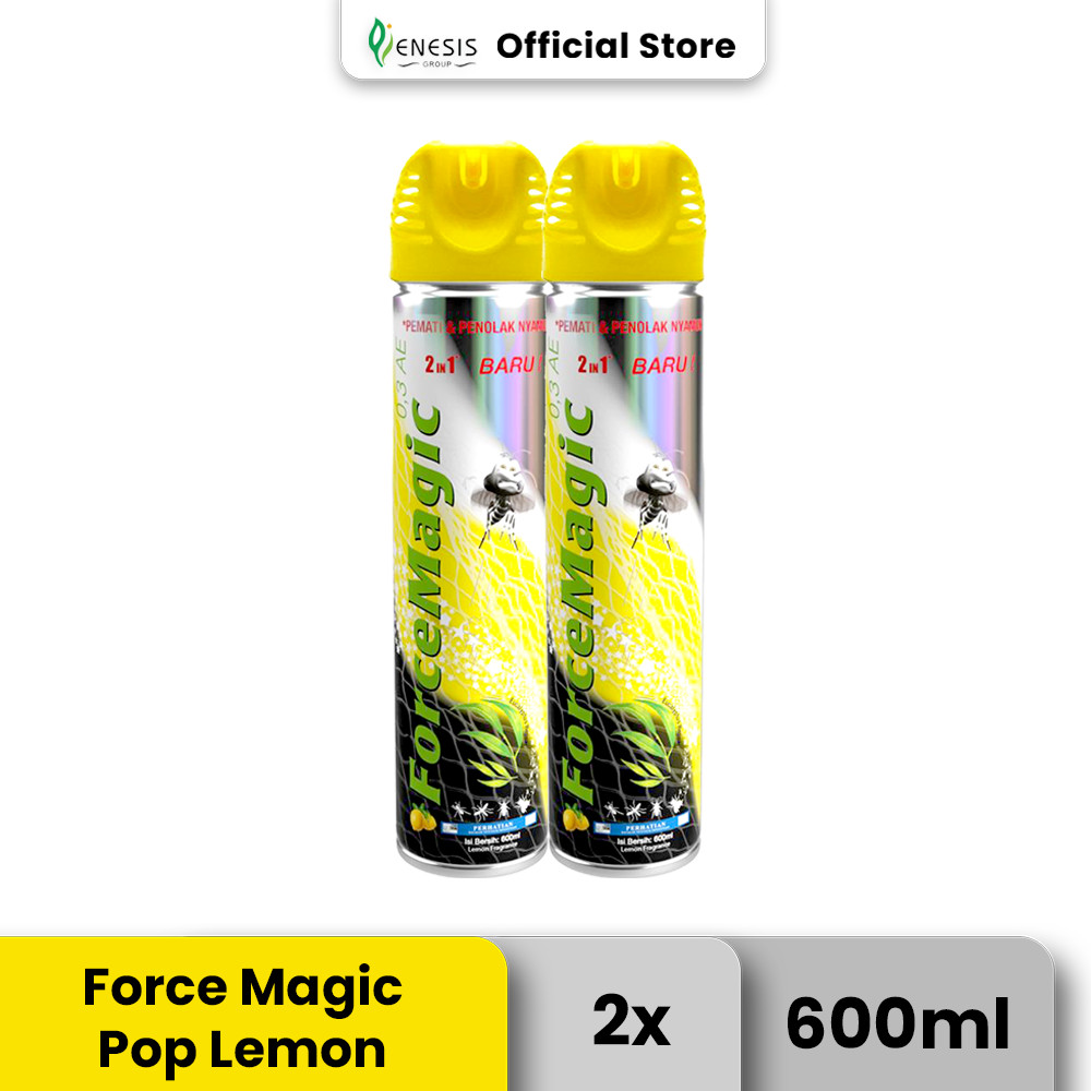 Jual Force Magic Lemon 600 ml - Paket Hemat isi 2 Twin Pack | Shopee ...