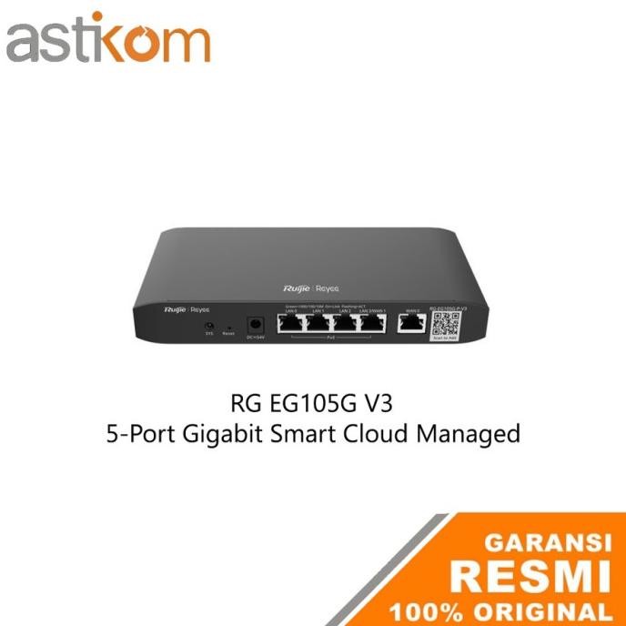 Jual Ruijie Reyee RG-EG105G EG105G V2 Series Cloud Managed Router | Shopee Indonesia