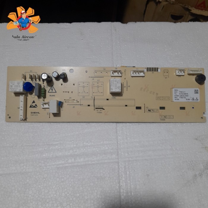 Jual PCB MODUL MESIN CUCI FRONT LOADING MODENA ORIGINAL WF830 NEW ...