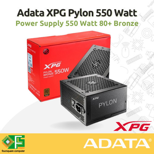 Jual HARGA DISC - PSU Adata XPG Pylon 550 Watt 80+ Bronze Power Supply 550W | Shopee Indonesia
