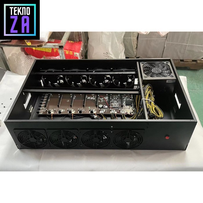 Jual NEW FULL SET 8 GPU Mining Closed Fold Case - B85 Brown | Shopee ...