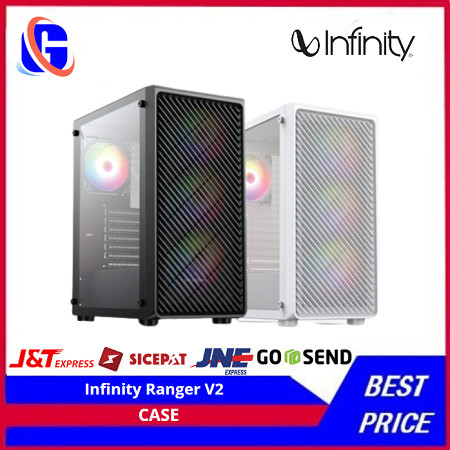Jual TERMURAH - Casing Infinity Ranger V2 - ATX Gaming Infinity Case ...