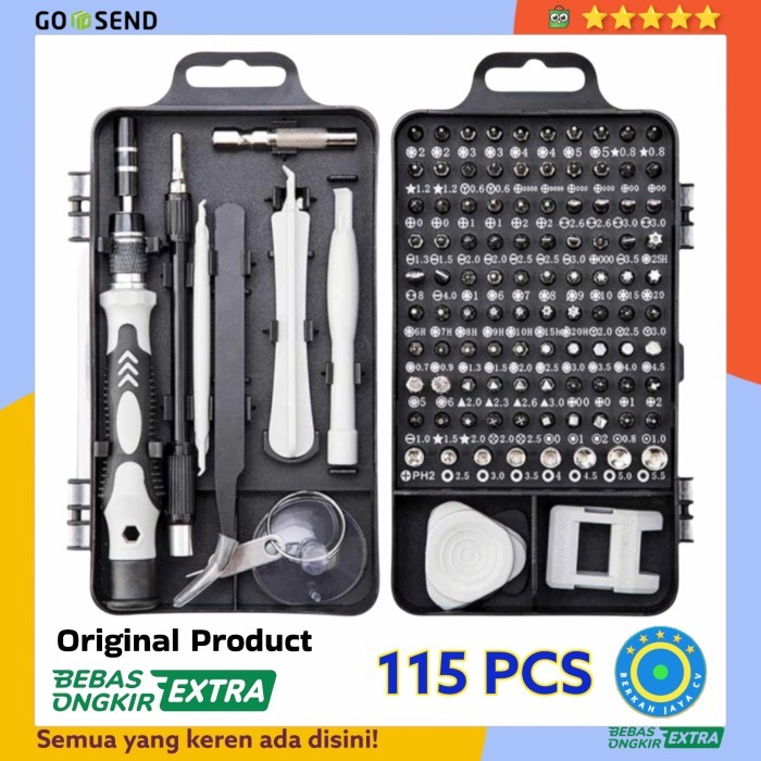 Jual Termurah Obeng Laptop Set Alat Servis Hp Full Set Obeng Service Komputer Laptop | Shopee ...