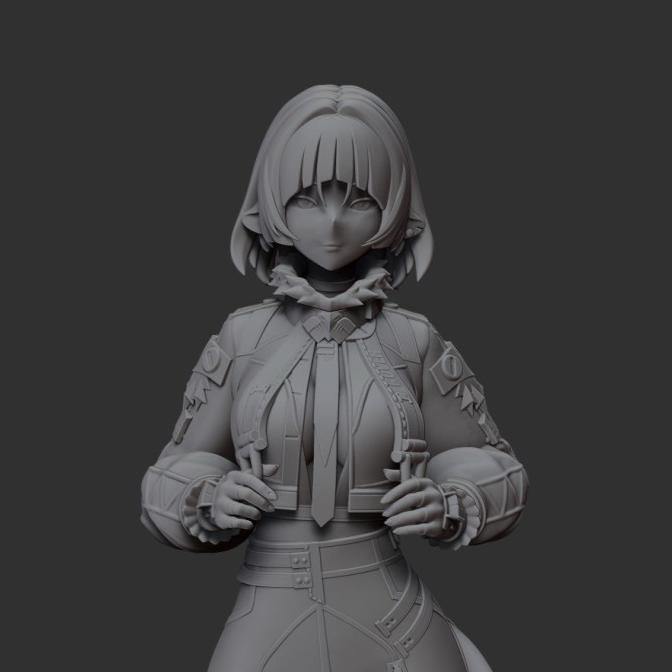 Jual Tersedia Jane Doe Zzz Zenless Zone Zero Fanmade Resin Kit Figure ...