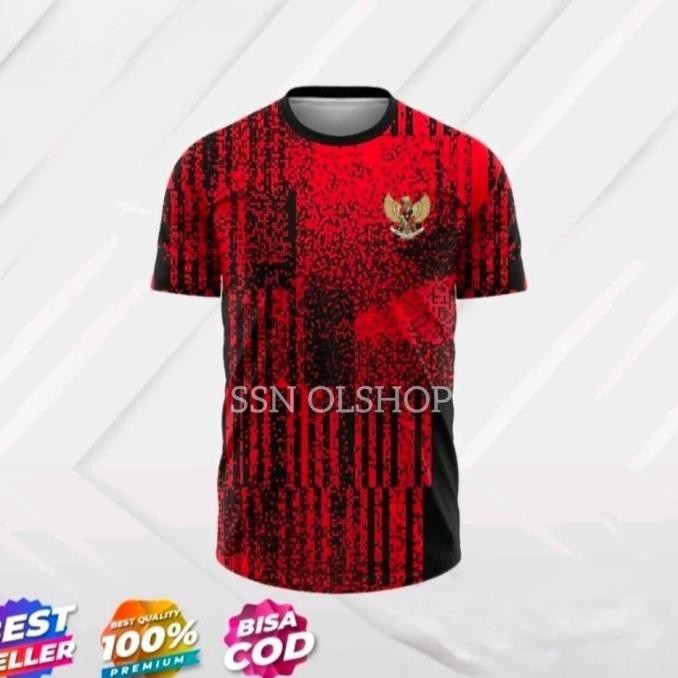 Jual JERSEY TRAINING MERAH TIMNAS INDONESIA TERBARU 2024 2025 BAJU BOLA ...