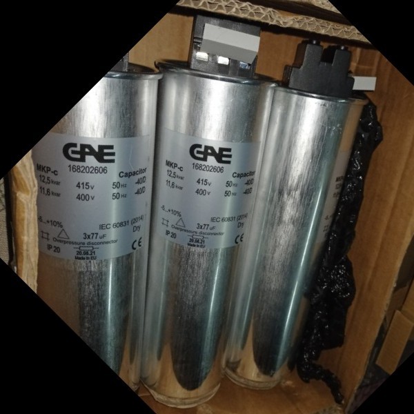 Jual Harga Promo Capacitor / Kapasitor Bank Gae 12.5 Kvar 3 Phase 415V 50 Hz Mkp-C | Shopee ...