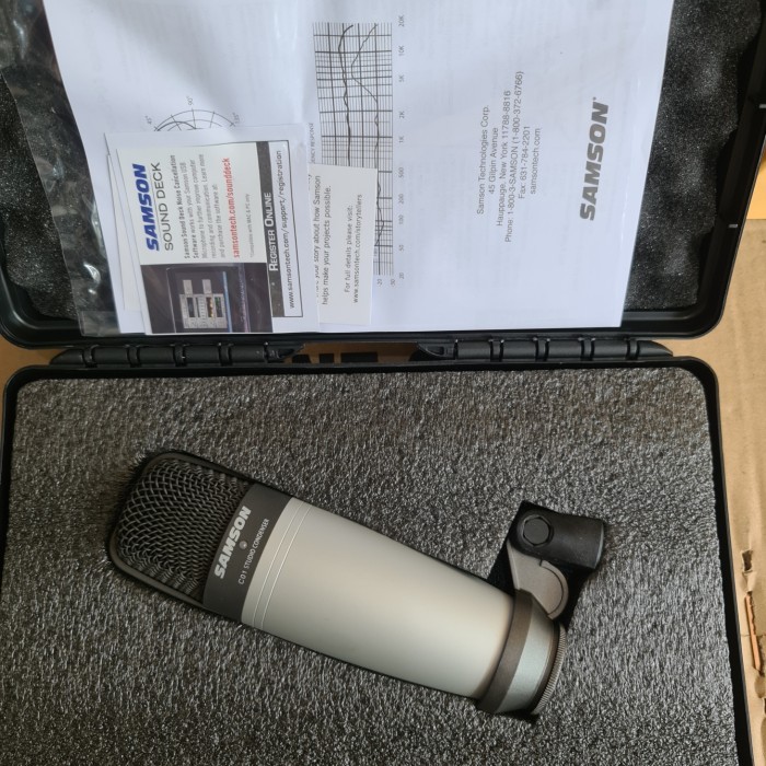 Jual Jual Samson C01 Condenser Microphone | Shopee Indonesia