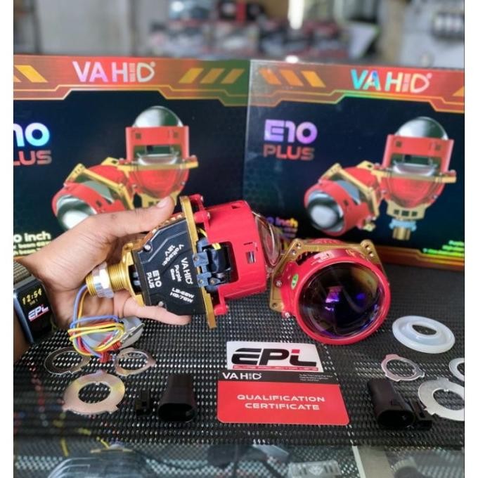 Jual Projie Proji Projector Biled VAHID E10 PLUS SURPASS LASER 3inch ...
